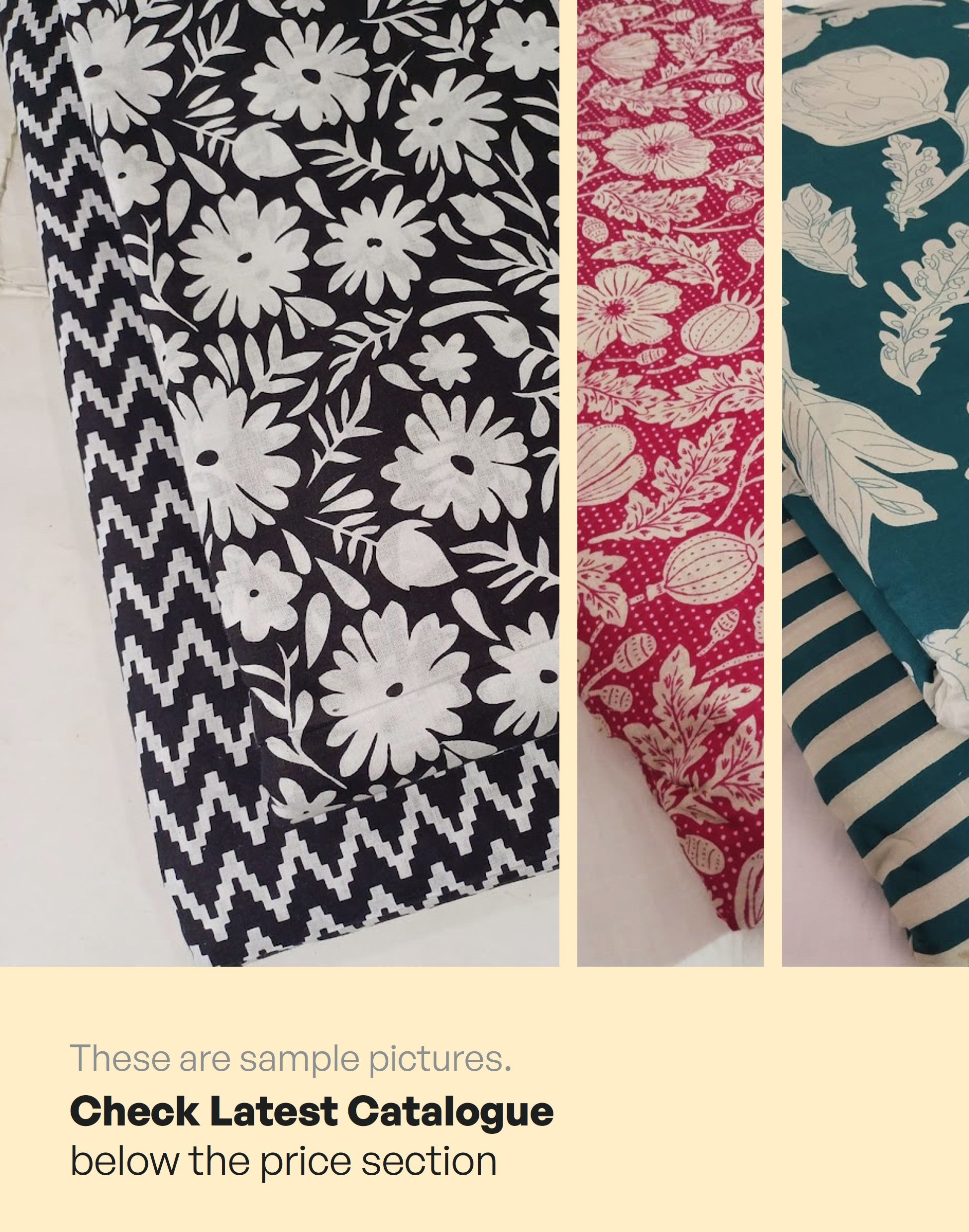 screen printed textiles