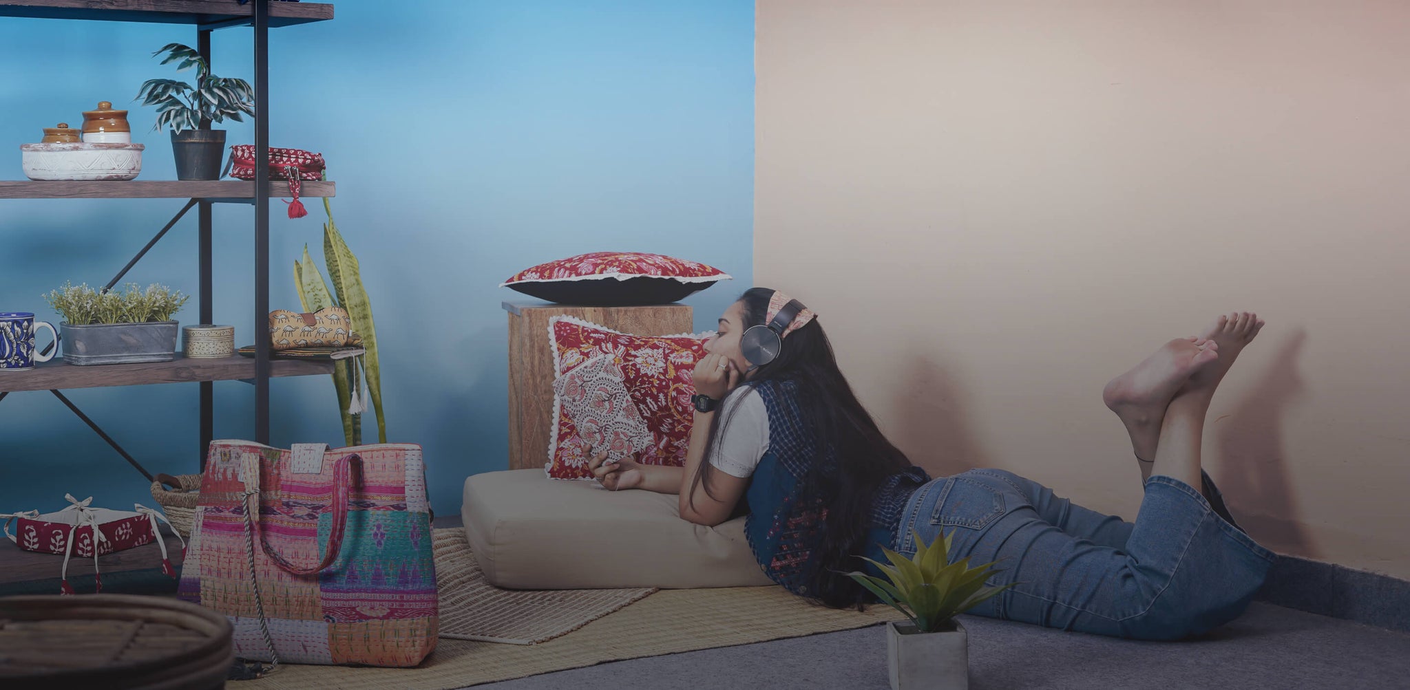 Make A Statement With Vibrant Textiles In Your Home's Interior Design.