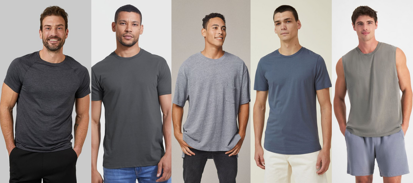Men's T-Shirt Sleeve Styles - Comfort & Style Guide for Every Type