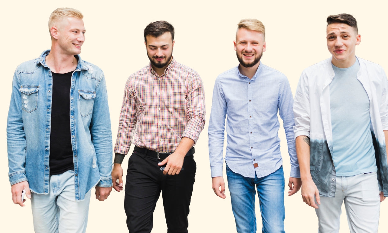 Types of Men's Shirts: Complete Guide to Styles, Fabrics & Fits