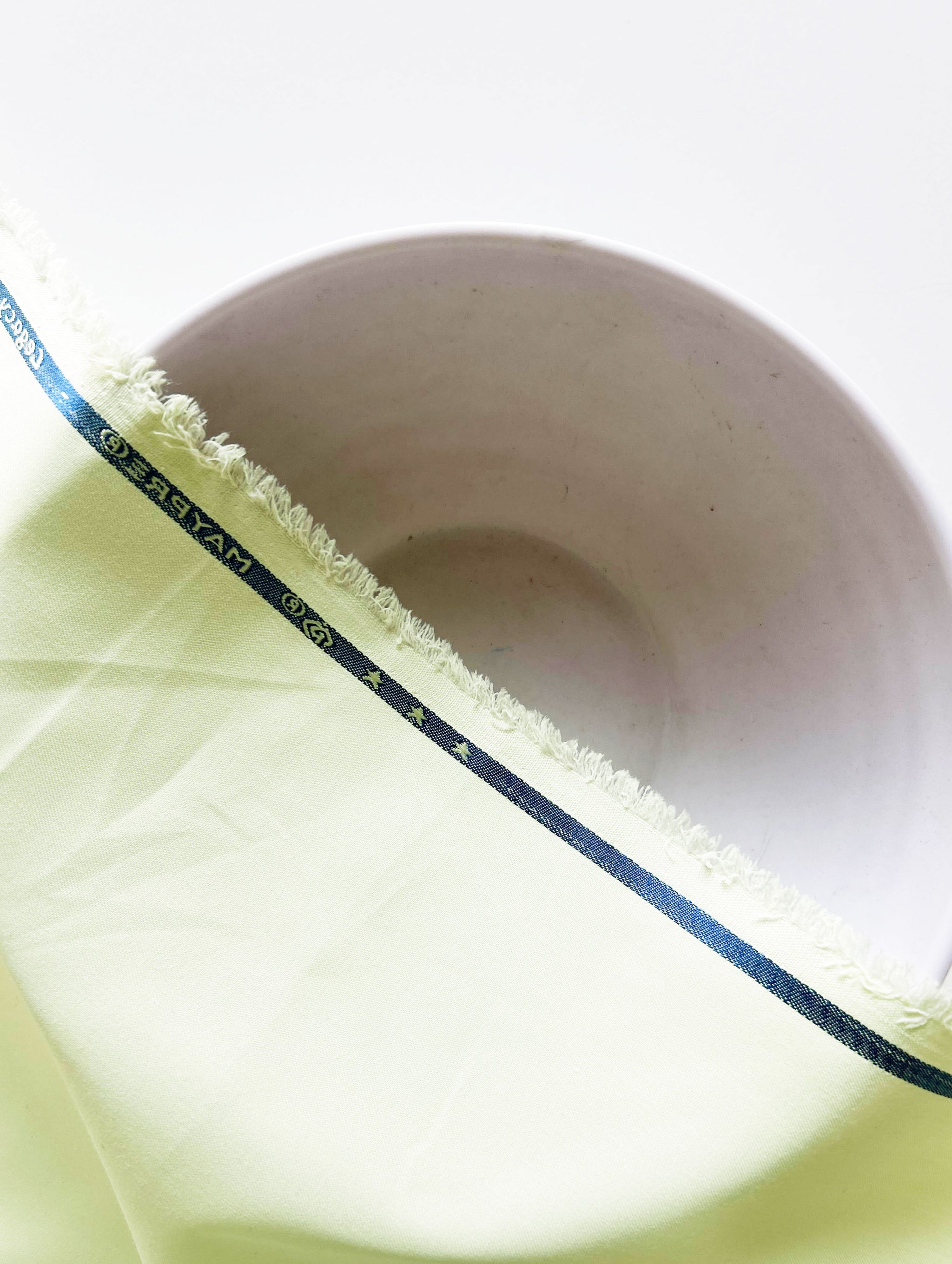 Light Green Plain Woven Polyester Fabric