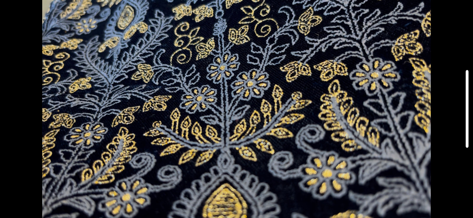 3D Rubber Screen Printing Technique in Velvet Fabric Enquire Now.