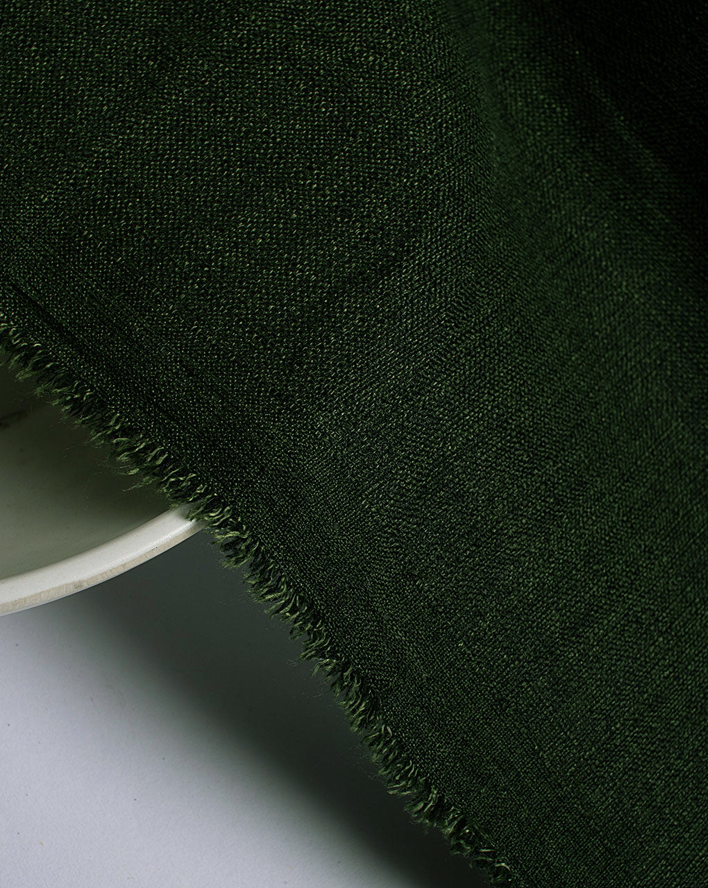 Buy Green Poly Slub Mill Dyed Fabric 58" - 19 kg Online at Wholesale Price