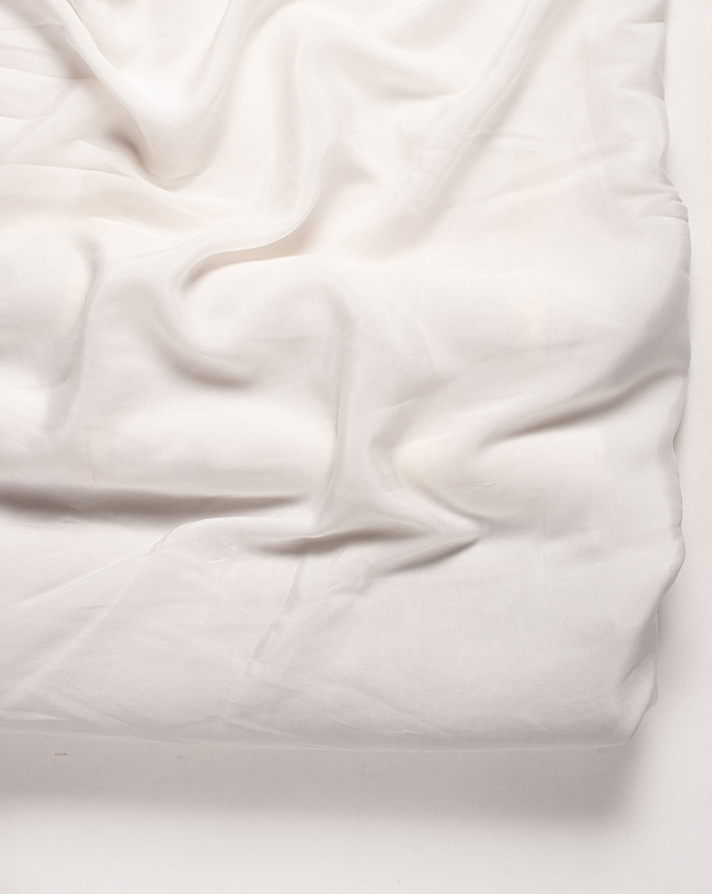 White Plain Viscose Fabric