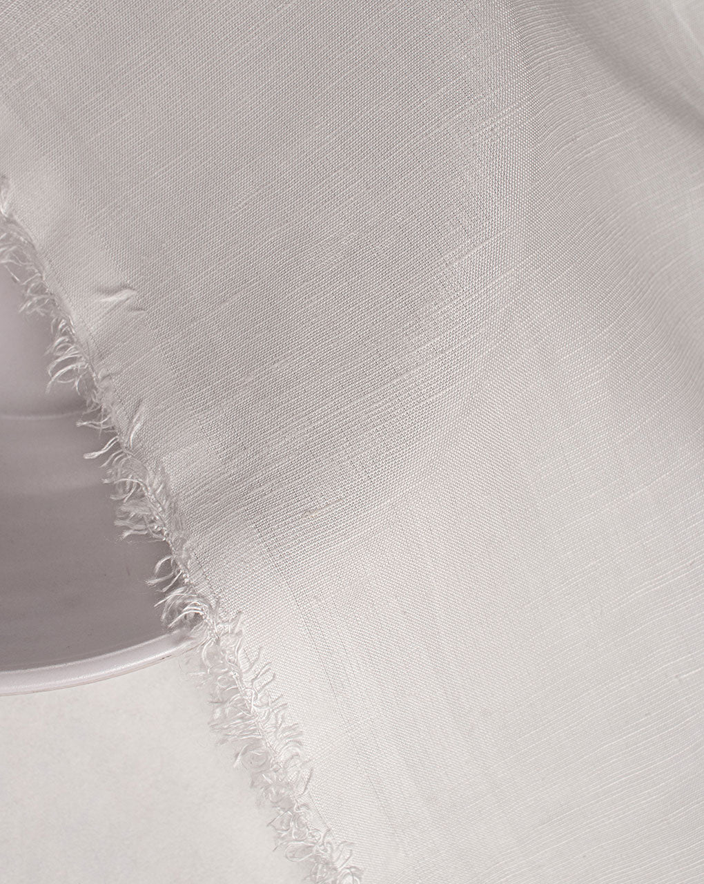White Plain Liva Excel Fabric