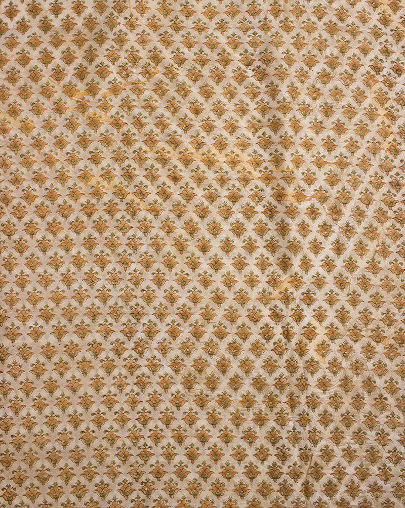 Chanderi Fabric - Buy Screen Printed Chanderi Fabrics Online ...