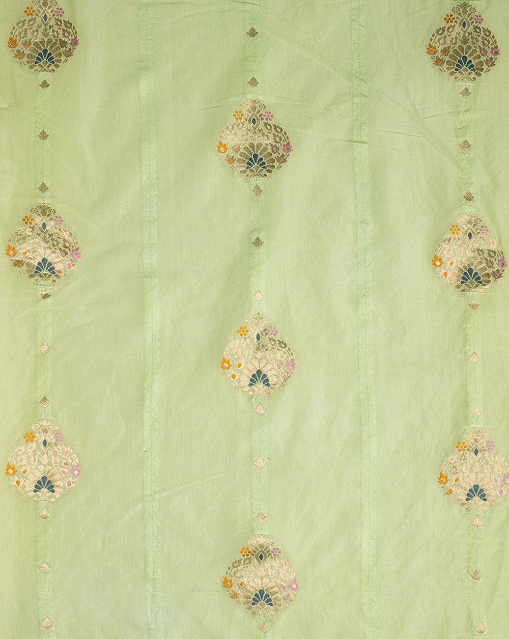 Chanderi Fabric - Buy Screen Printed Chanderi Fabrics Online ...