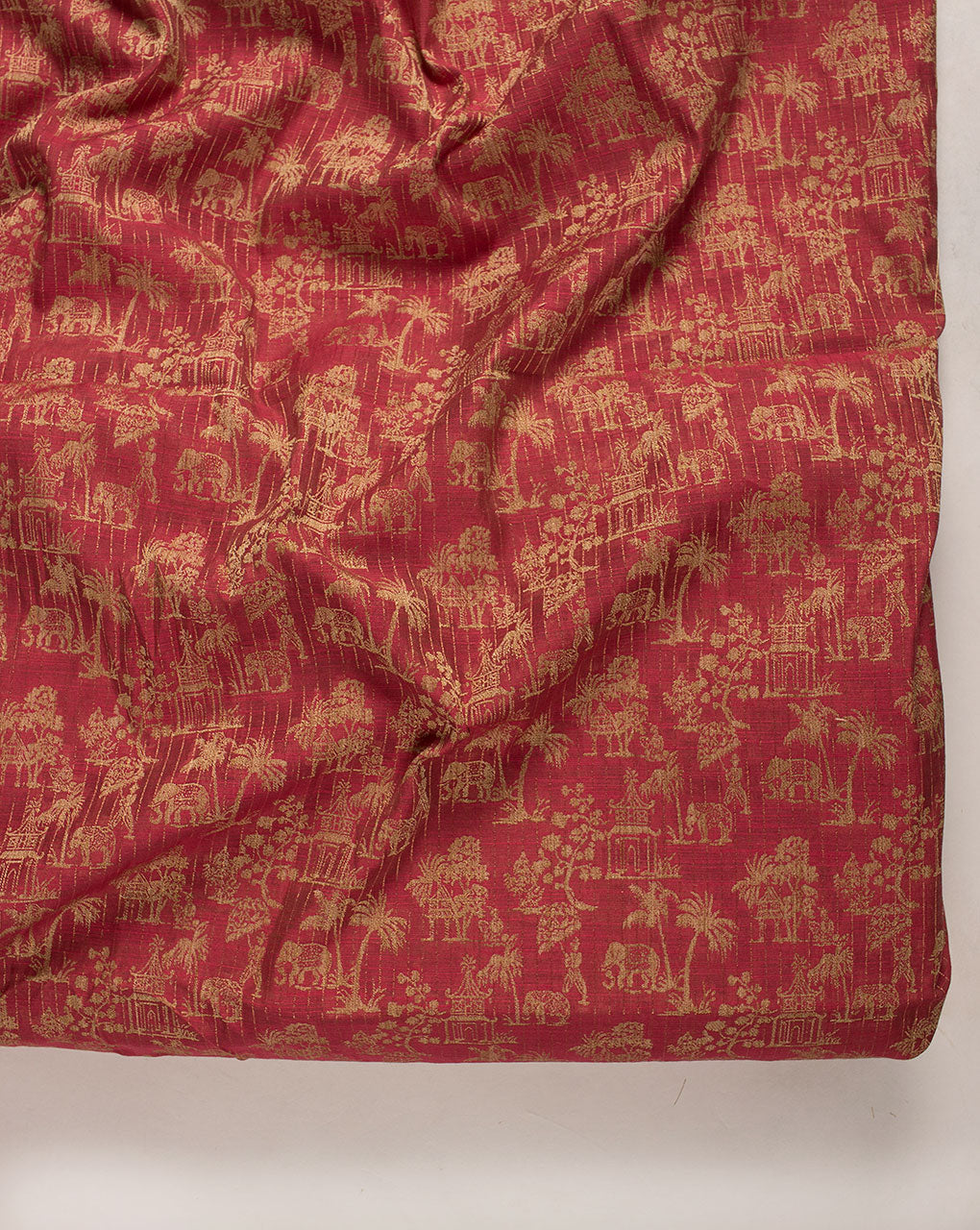 Chanderi Fabric - Buy Screen Printed Chanderi Fabrics Online ...