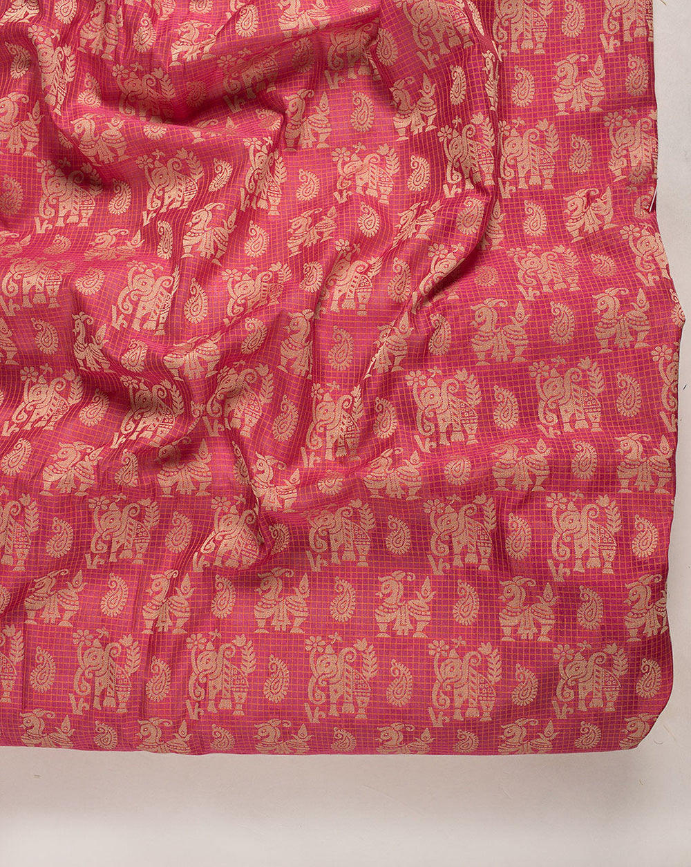 Chanderi Fabric - Buy Screen Printed Chanderi Fabrics Online ...