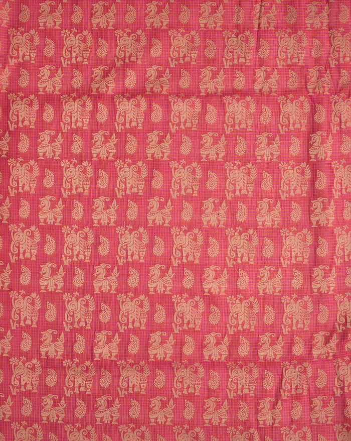 Chanderi Fabric - Buy Screen Printed Chanderi Fabrics Online ...