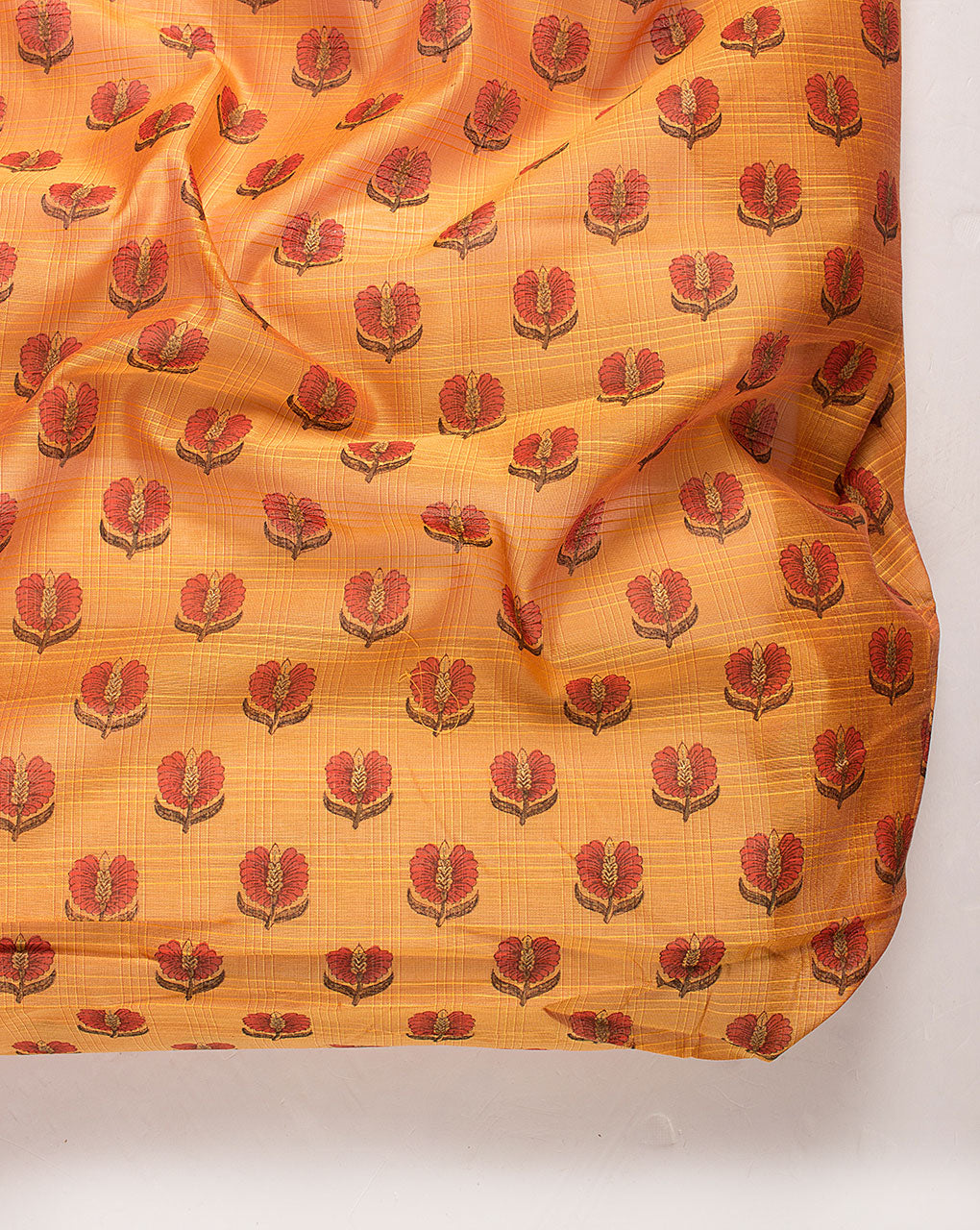 Booti Screen Print Chanderi Fabric